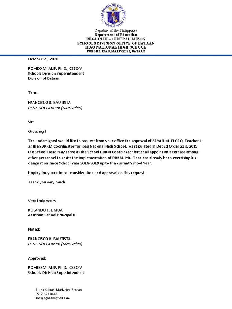 Designation Letters | PDF