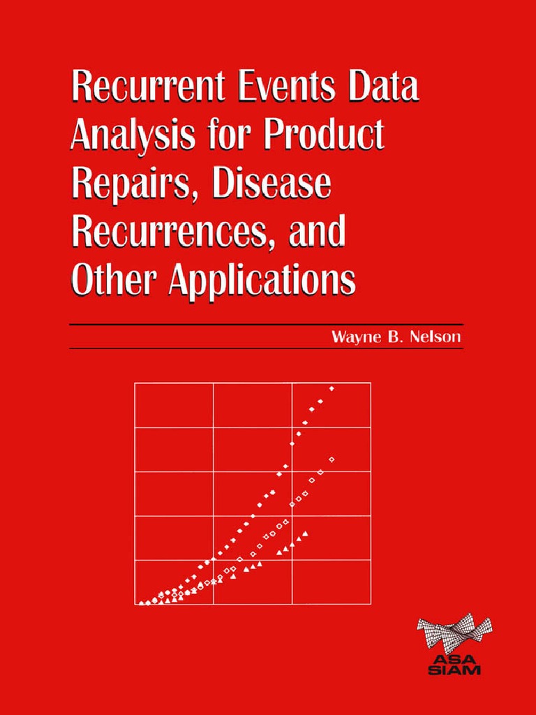 Recurrent Events Data Analysis For Product Repairs Disease Recurrences and Other Applications by ...