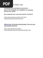 Tutorial Install Autocad 2021 | PDF