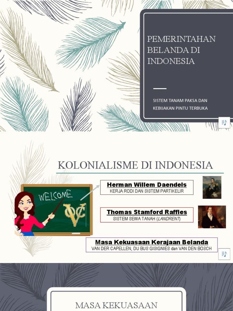 Pemerintahan Belanda Di Indonesia Fix | PDF