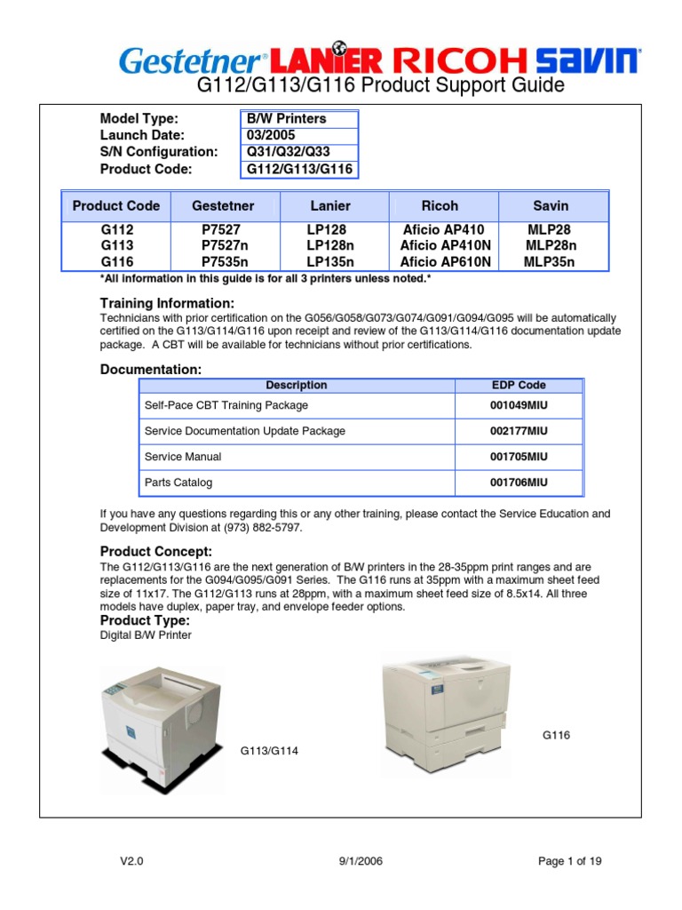 Ricoh Ap410n Support Guide 235f02c | PDF | Printer (Computing) | Bluetooth