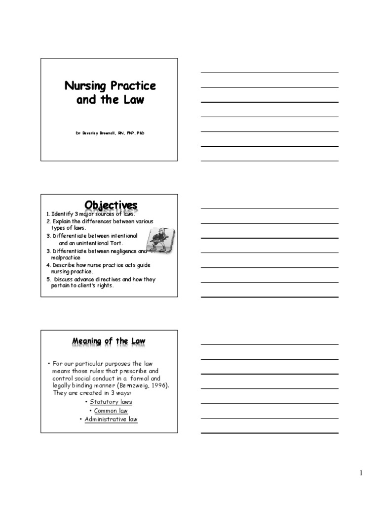 Nursing Practice and The Law 2 | PDF | Defamation | Tort