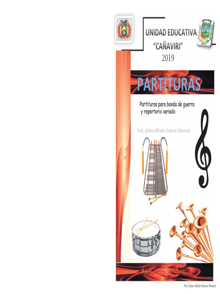 Mini Libro DE PARTITURAS | PDF | Escala (música) | Composiciones Musicales