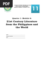 Comparing and Contrasting The Various 21st Century Literary Genres and ...