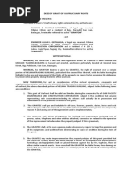 Sample Deed of Usufruct Over A Real Property | PDF | Deed | Land Lot