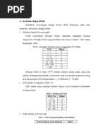 Tabel Perhitungan RMR | PDF