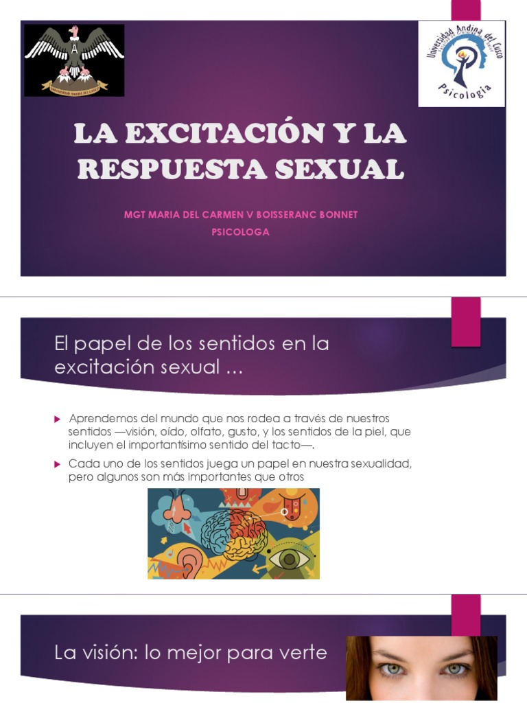 Exitacion Sexual Los Sentidos | PDF