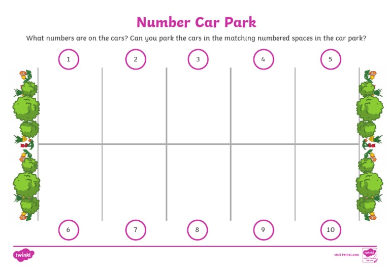 Number Car Park | PDF