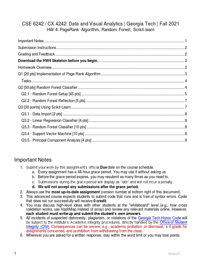 JtdmoMJK64 hw4 | PDF | Statistical Classification | Cross Validation (Statistics)