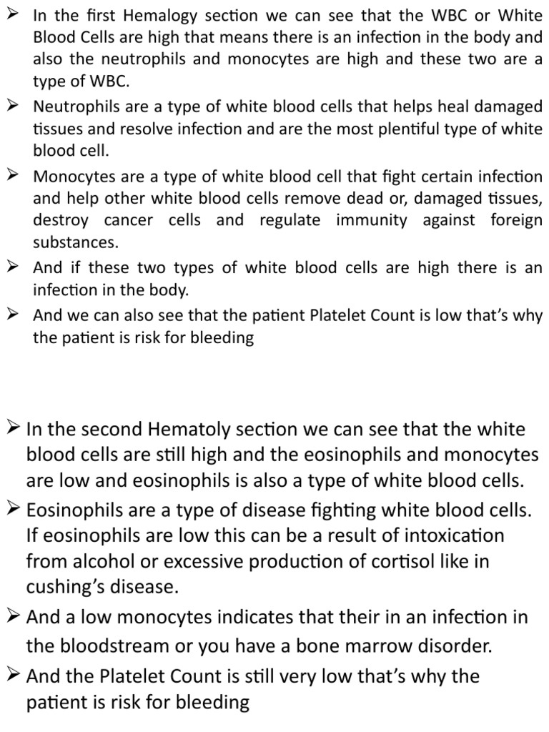 Lab Test Interpretation | PDF | Science & Mathematics