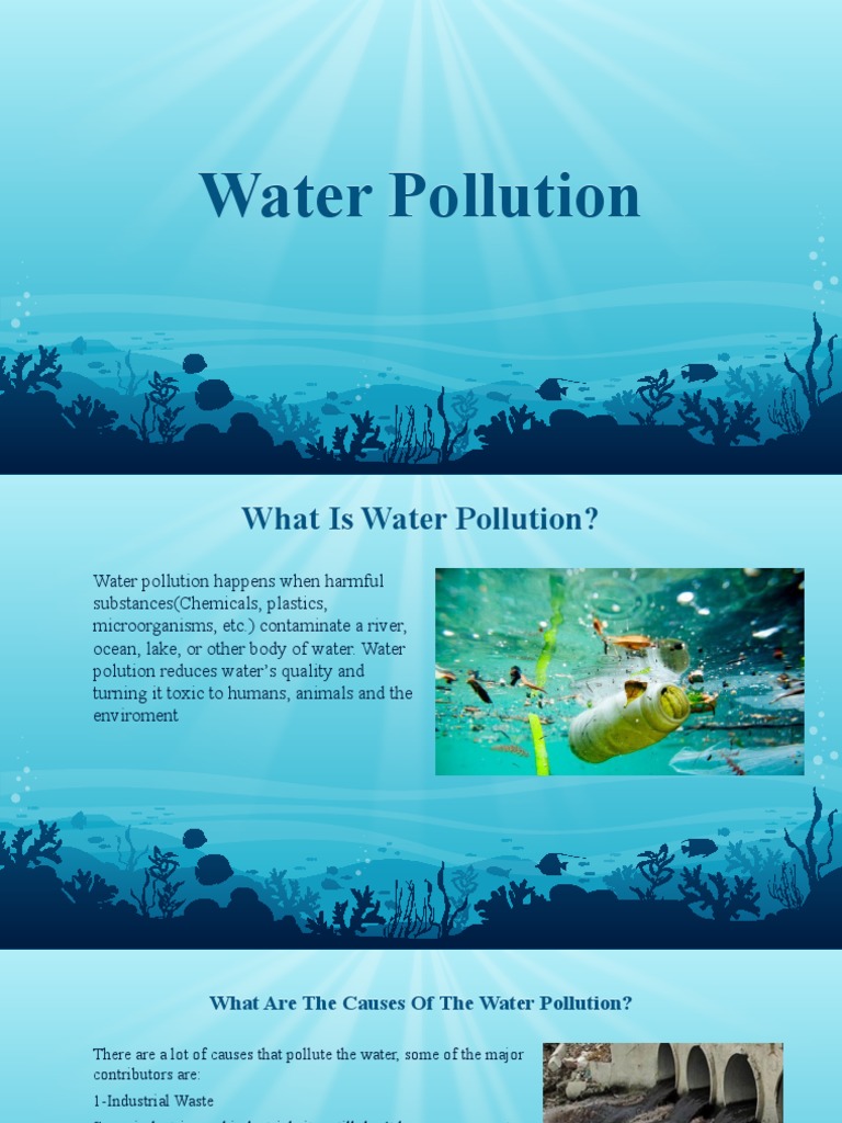 Water Pollution Presentation 1 | PDF | Wellness