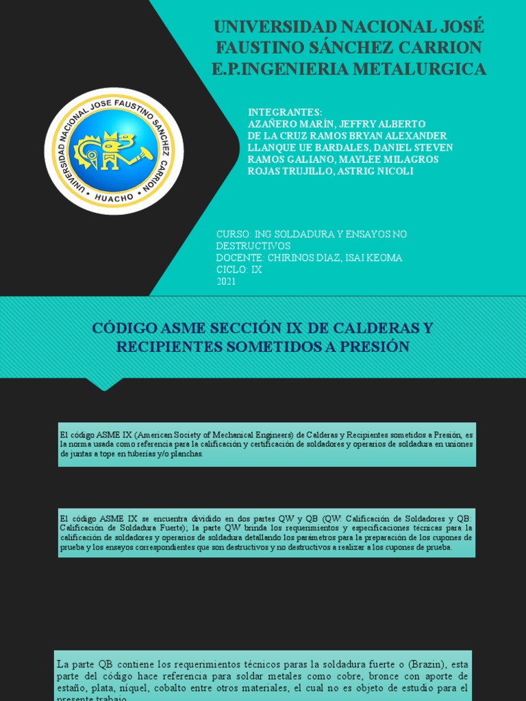 Asme Ix | PDF | Construcción | Soldadura