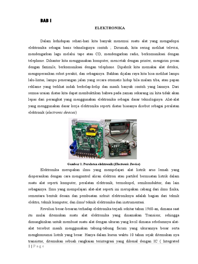 Dasar Elektronika 2 PDF | PDF