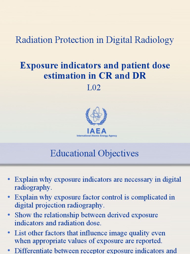 Radiation Protection in Digital Radiology: Exposure Indicators and ...