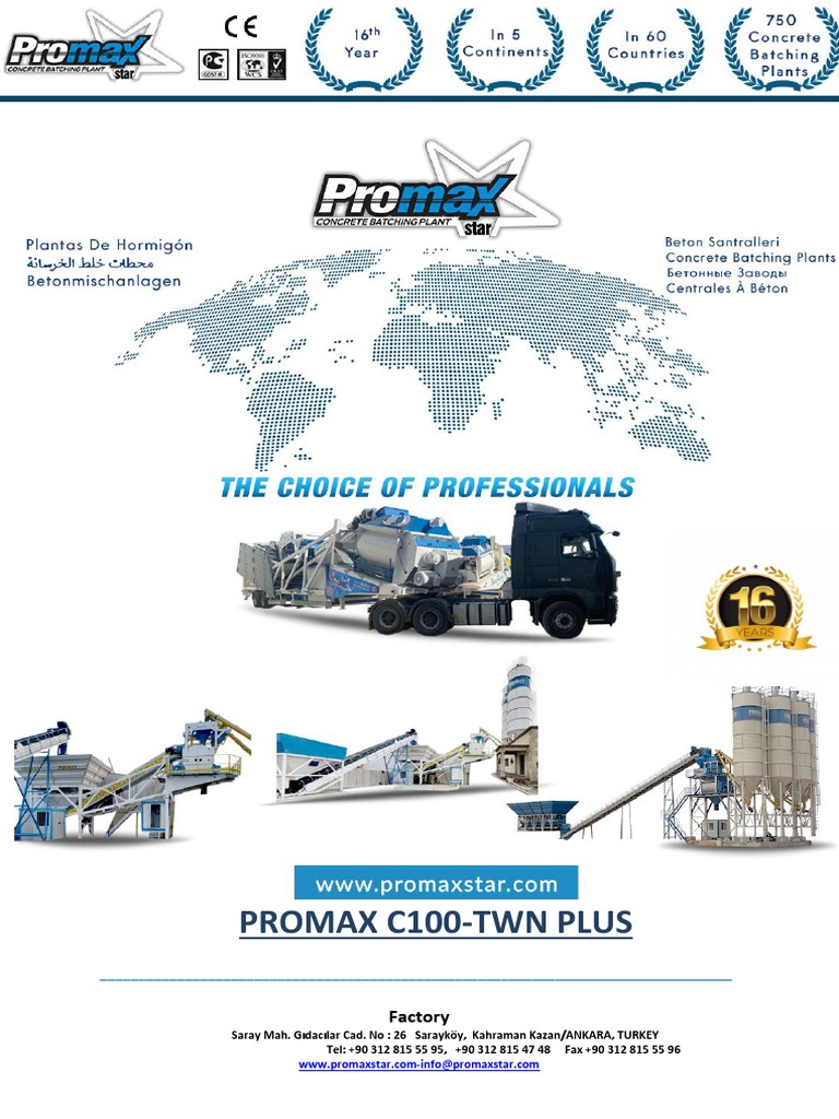 Promax C100-Twn Plus: Factory | PDF | Scada | Programmable Logic Controller