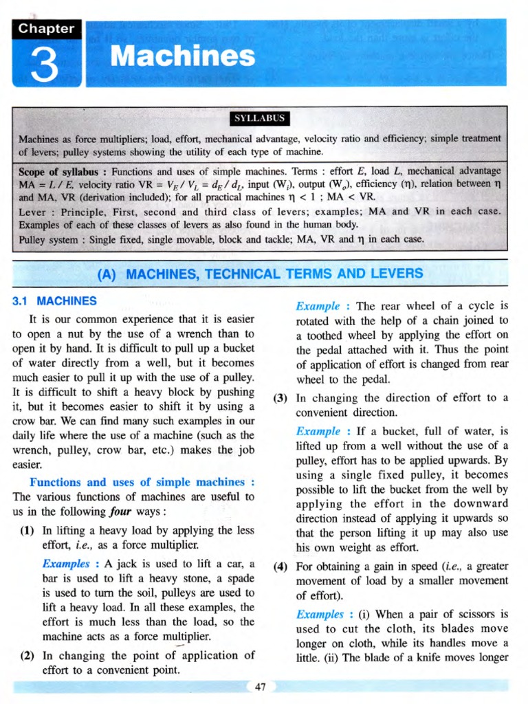 Chapter-03 Machines | PDF