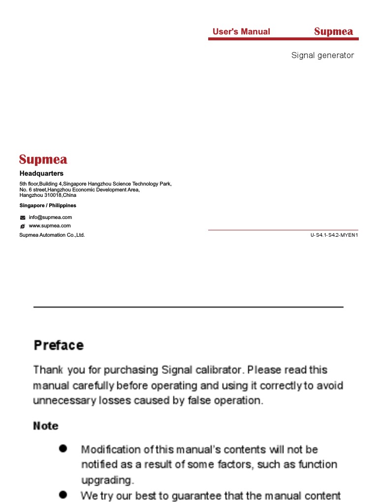 c703 Signal Generator User Manual | PDF | Thermocouple | Vacuum Tube