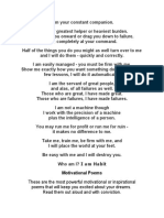 The Indispensable Man Poem | PDF