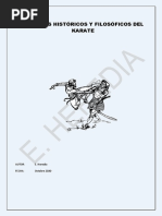 Biografía Raúl Rizo | PDF | Kárate | Artes marciales del este asiático