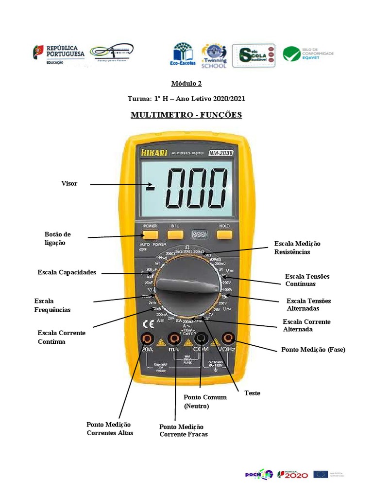 Multimetro Digital Funções | PDF