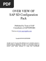 SAP SD Sales Document Types | PDF | Sales | Product (Business)