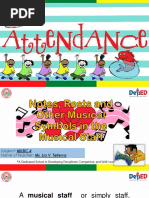 MAPEH 4. Lesson 1 - Notes and Rest | PDF