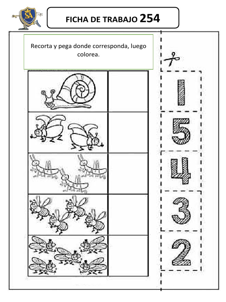 Pinta Los Círculos Según Indica La Figur | PDF