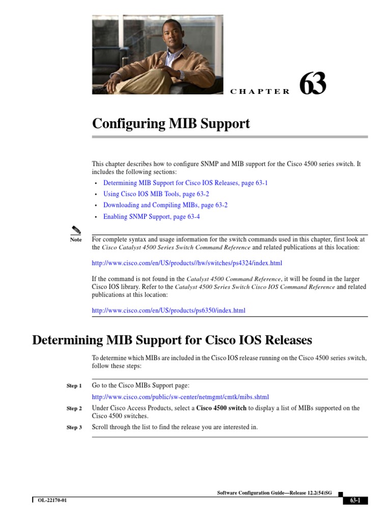 Configuring MIB Support | PDF | Command Line Interface | Ios