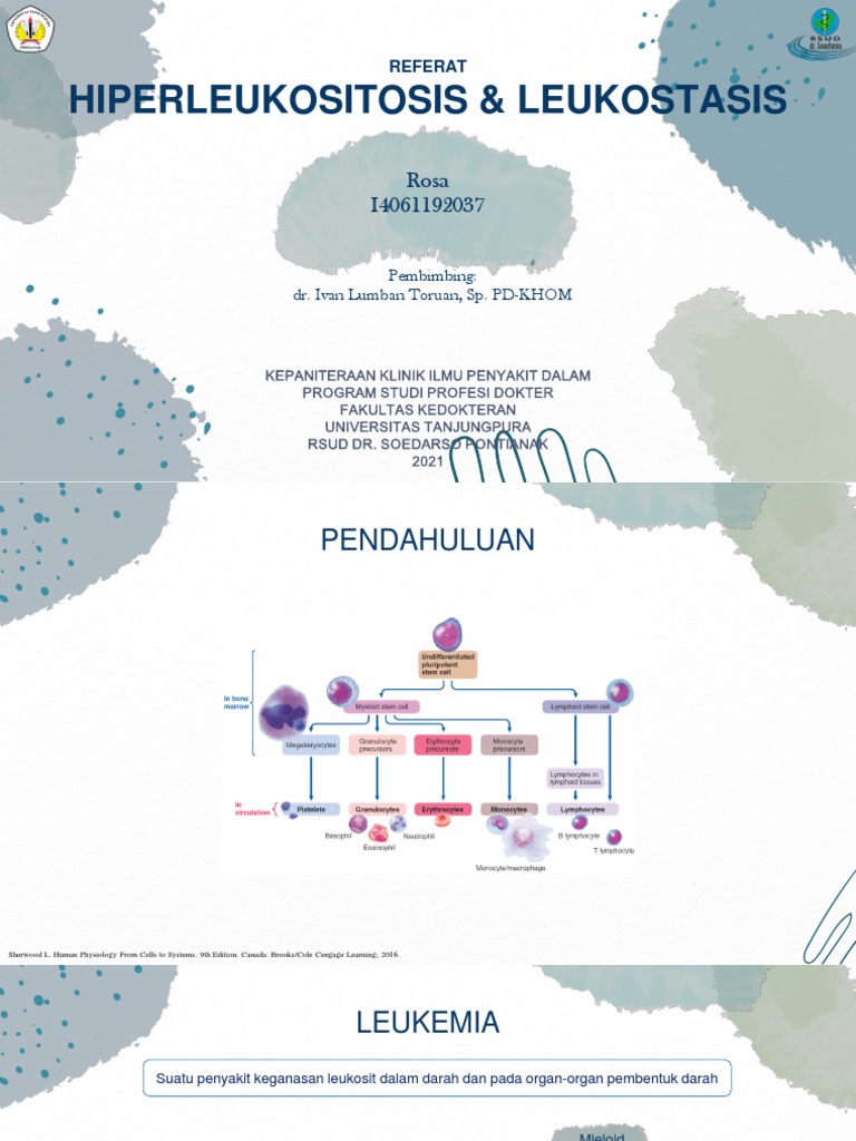 Hiperleukositosis dan Leukostasis: Patofisiologi dan Terapi | PDF ...