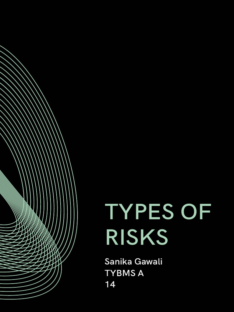 Types of Risks | PDF | Financial Risk | Market Liquidity