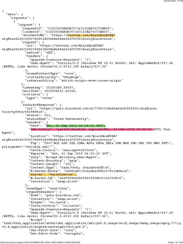 Twitter API Request Analysis | PDF | Transport Layer Security | Safari ...