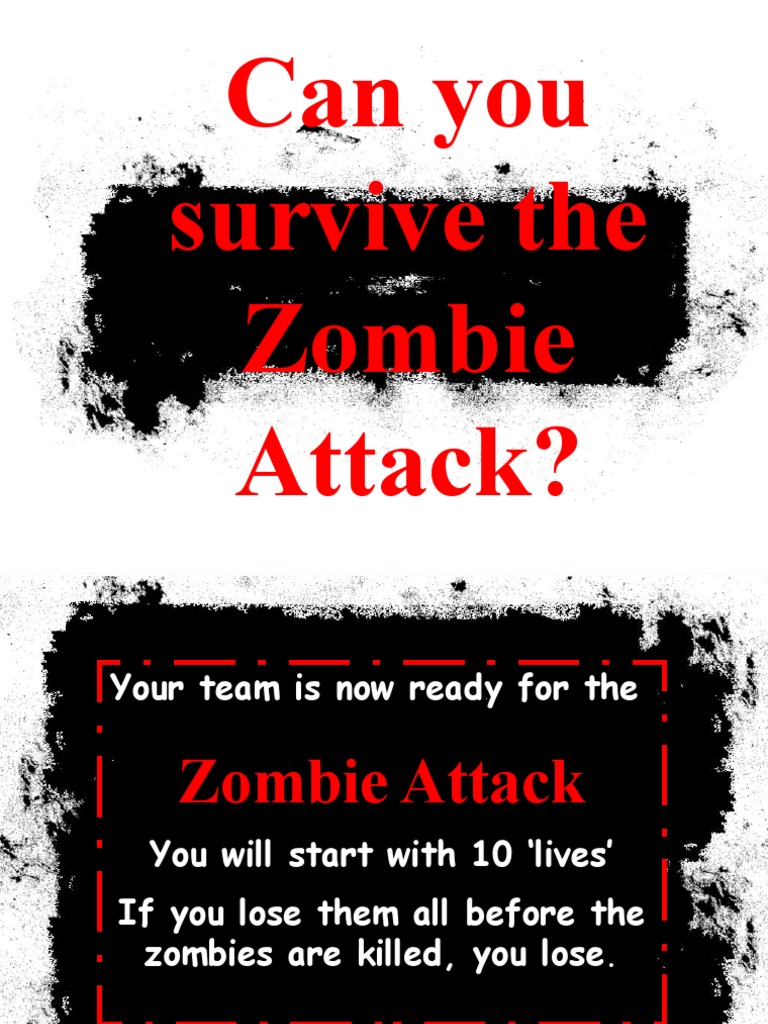 Can You Survive The Zombie Attack? | PDF