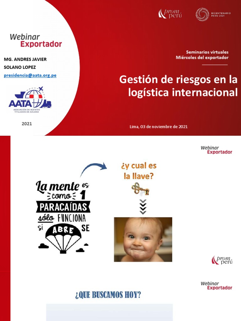 Gestion - Riesgos - Logistica - Internacional - 03 Nov 2021 | PDF ...