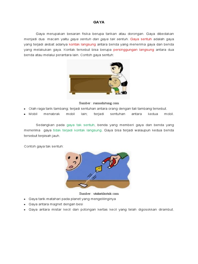 Modul Gaya | PDF | Filsafat