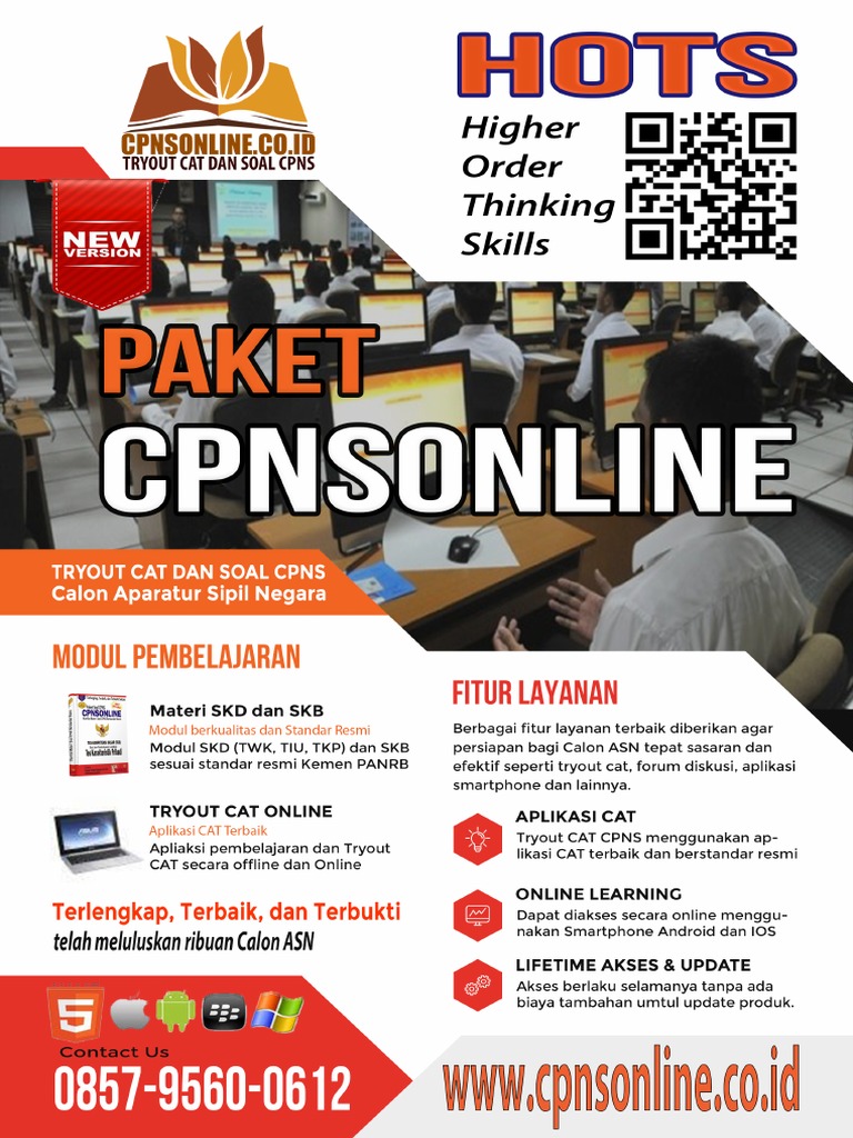 Tryout Cat SKD Trial Cpnsonline - Co.id | PDF