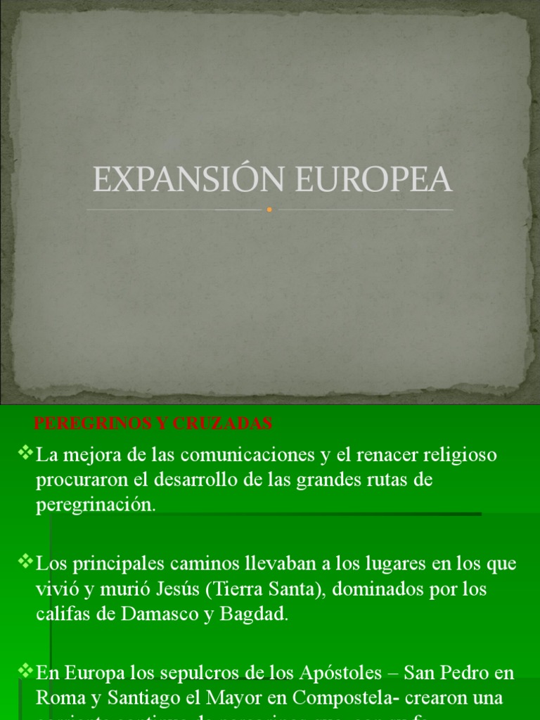 8 Expansion Europea Viii | PDF | Cruzadas | Imperio Británico