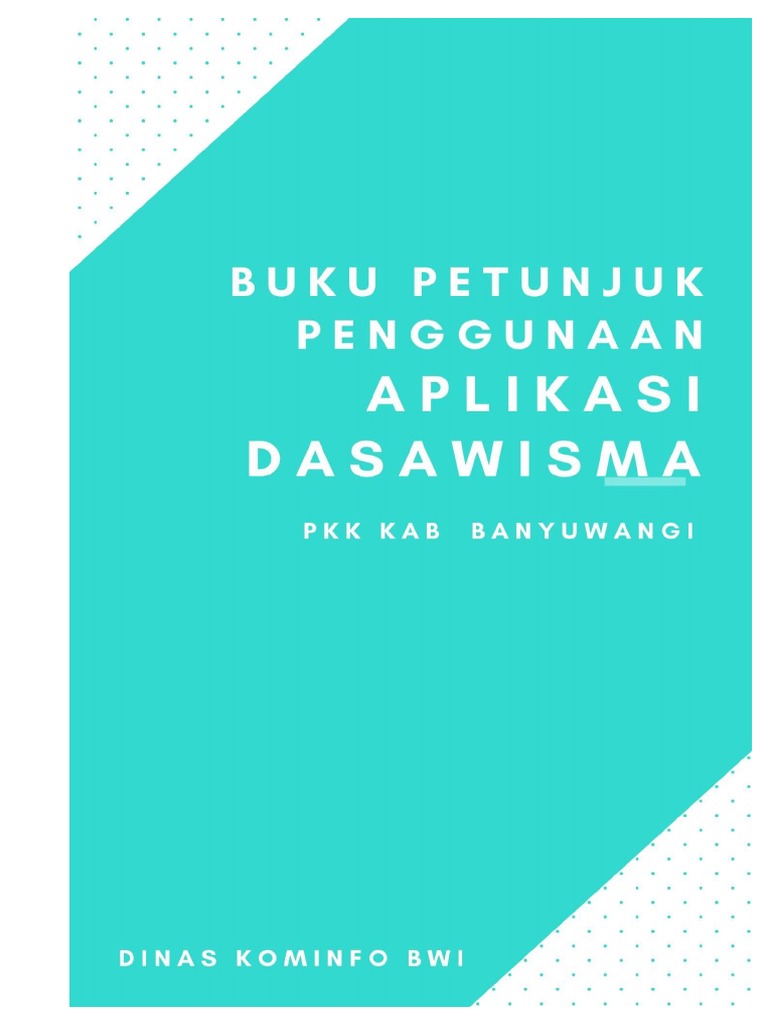 Buku Panduan Dasawisma Input Data | PDF