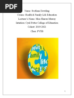 Health and Family Life Education - HFLE - Grade 1 Curriculumn Guide ...