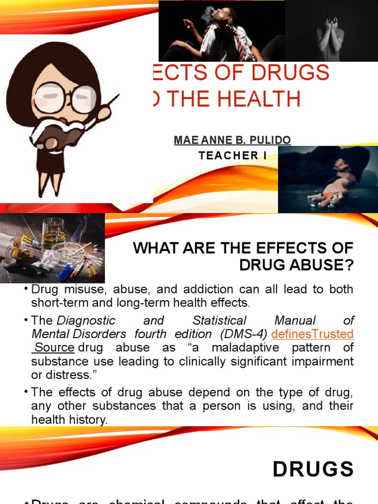 Health Effects of Drug Abuse | PDF | Substance Abuse | Substance Use ...