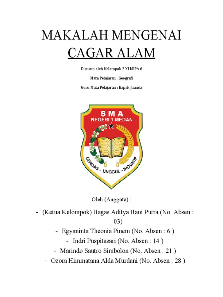 Cagar Alam: Pengertian dan Manfaat | PDF | Kesehatan Holistik | Sains ...