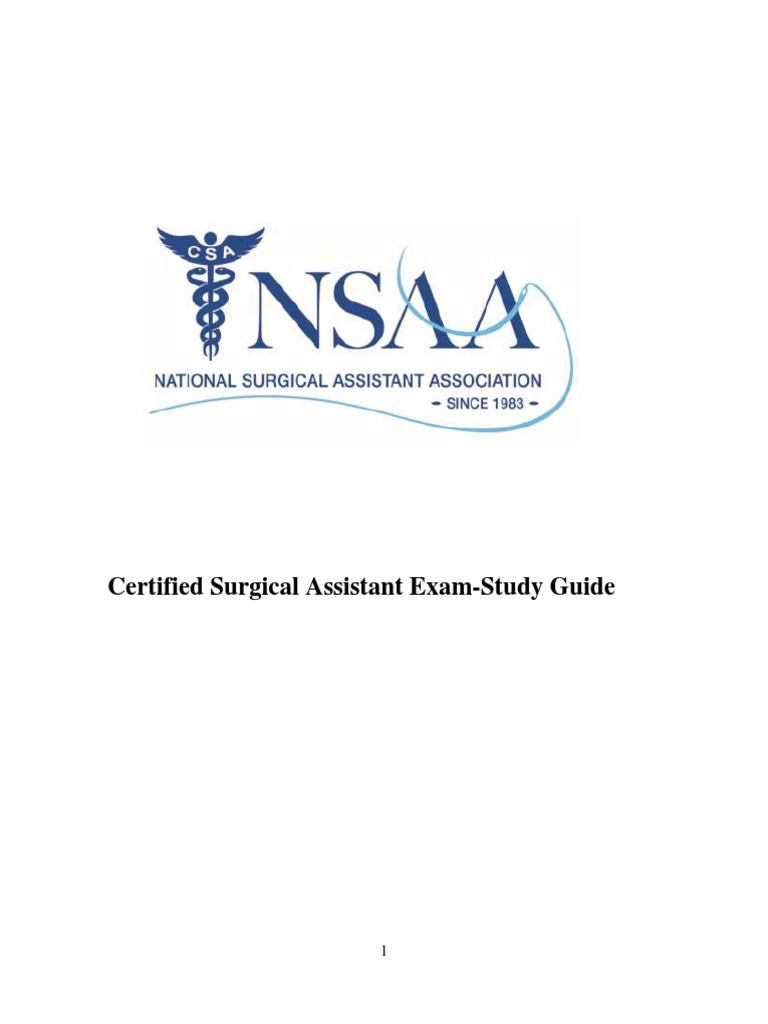 Surgical Assistant-Exam-STUDY-GUIDE-2018 | PDF | Anatomical Terms Of ...