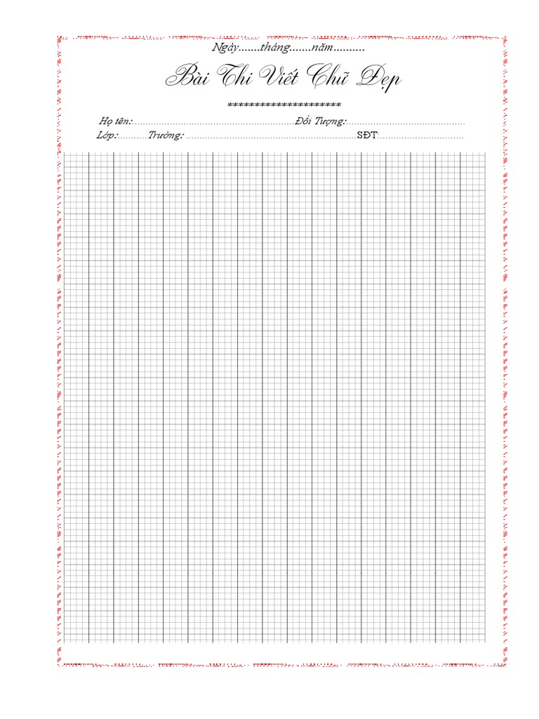 Mau Giay Oli Moi | PDF