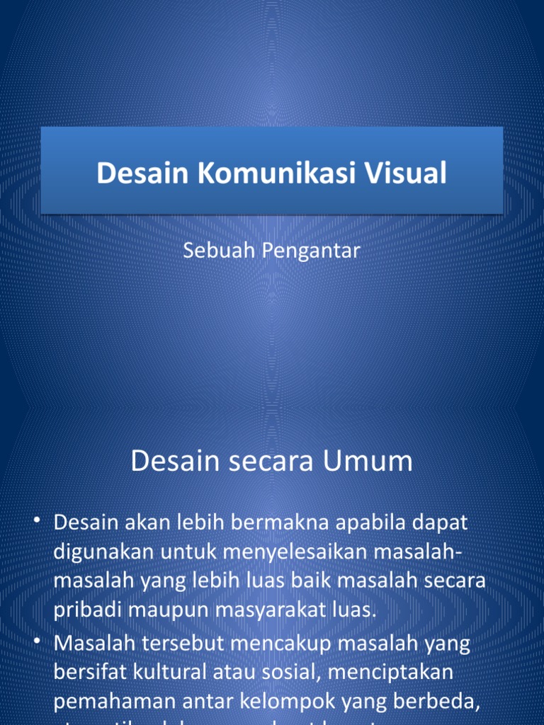 Panduan Desain Komunikasi Visual | PDF | Seni