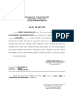 Oath of Office CS Form No. 32 Revised 2025 | PDF