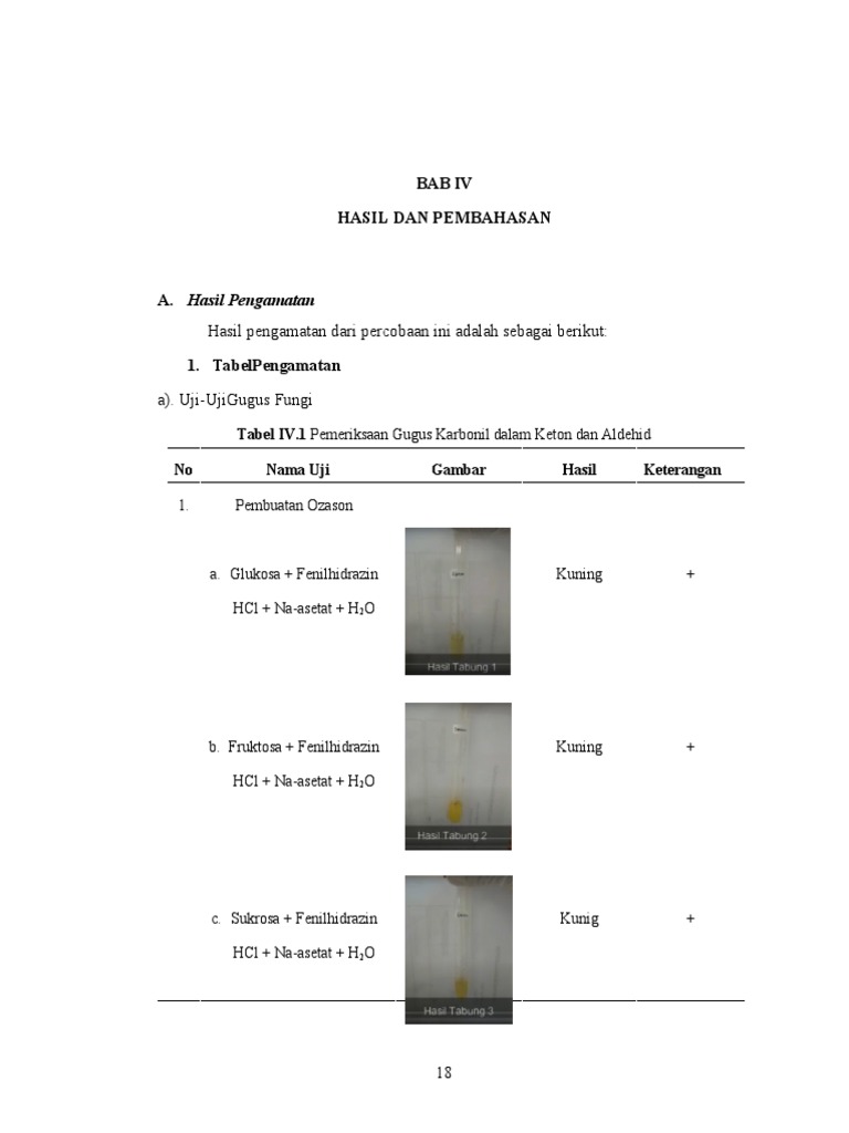 Bab Iv Uji-Uji Gugus Dan Alkohol Fenol | PDF
