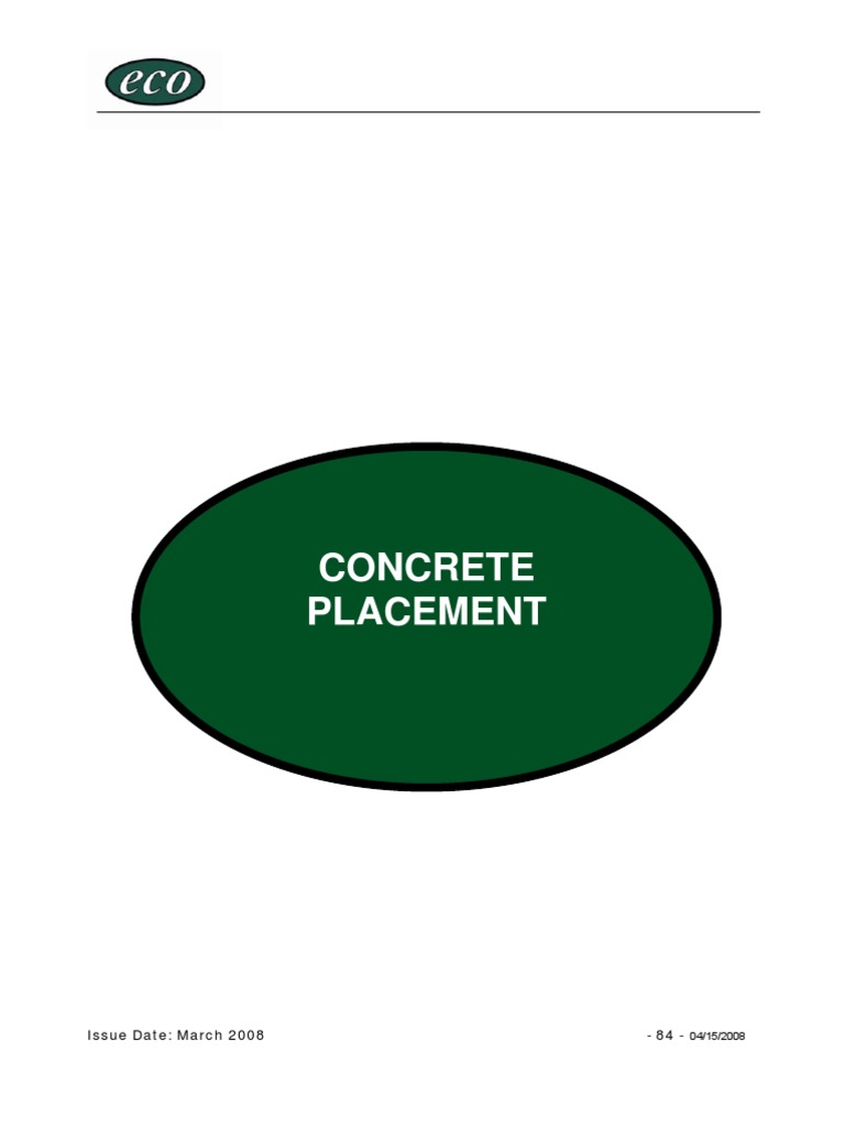 Concrete Placement for Fence Posts | PDF | Framing (Construction ...