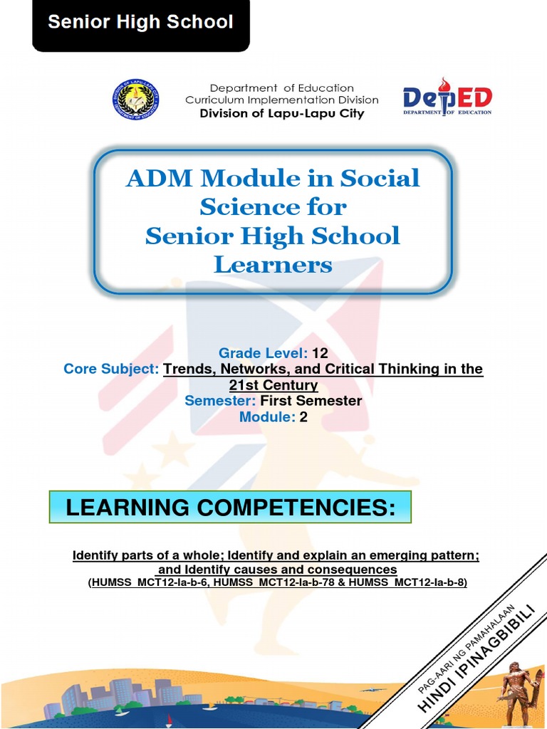 Trends, Networks and Critical Thinking in The 21ST Century12 Q1 M2 ...