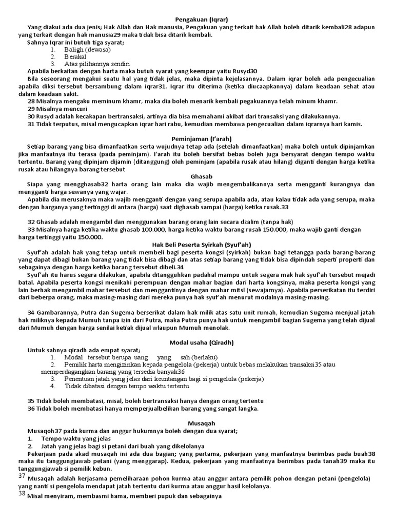 Iqoro - Wadiah | PDF