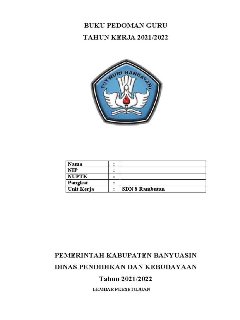 Buku Pedoman Guru SD 2021/2022 | PDF