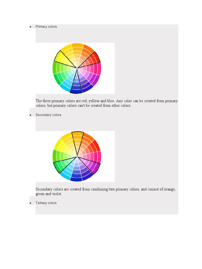 Color Wheel | PDF